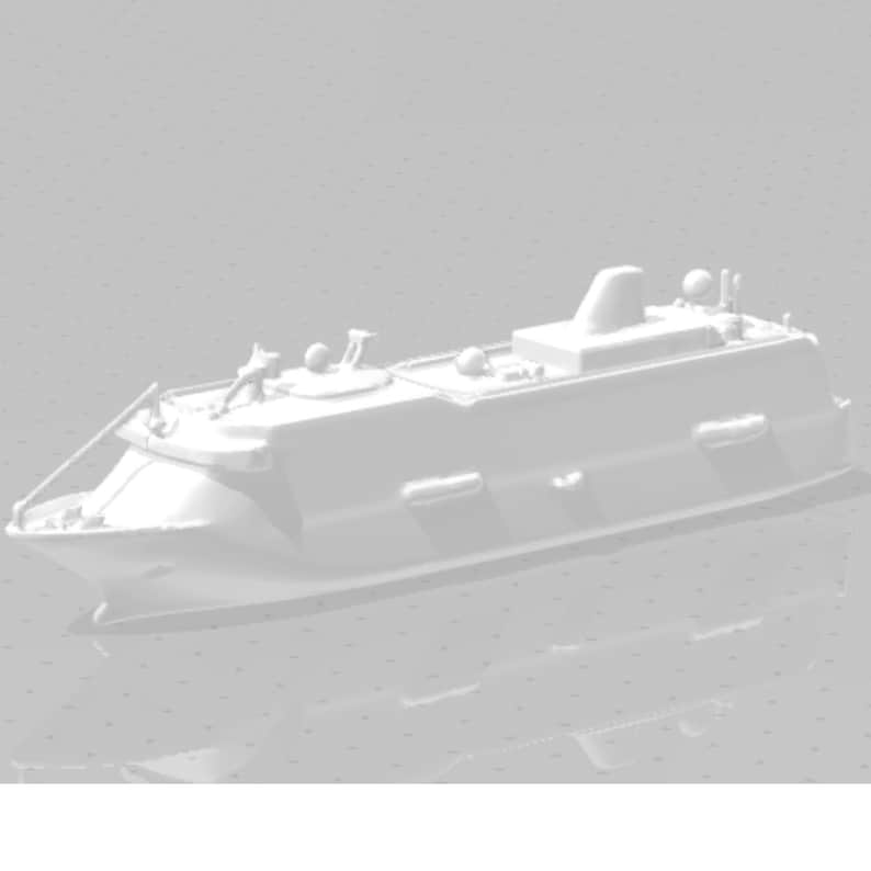 DIY 3D Printable Cruise Ship Models - Digital STL Files Instant ...