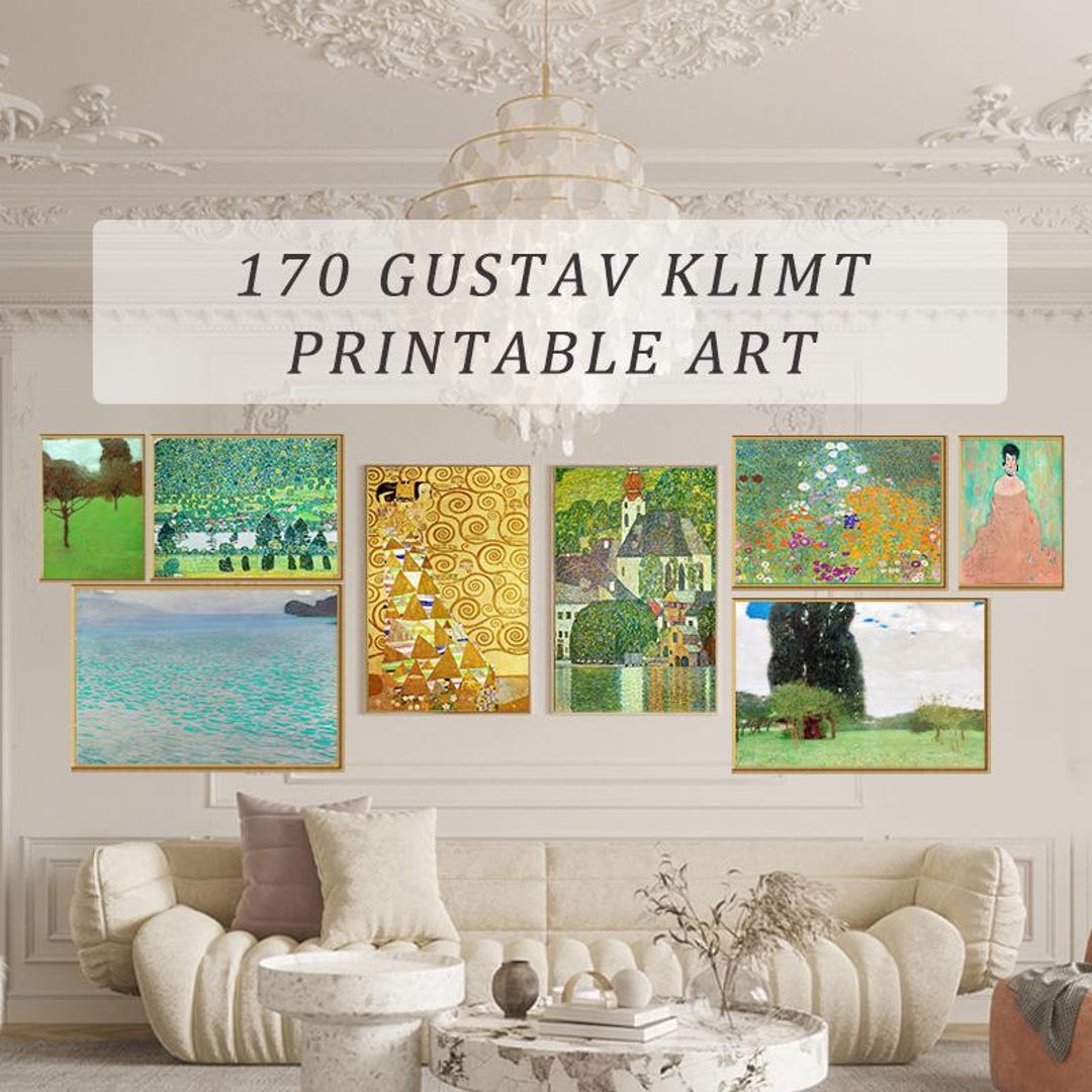 170+ Gustav Klimt Printable Art | High-resolution Digital Download ...