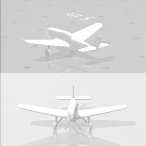 3D Printable Model Airplane Bundle – STL Files for Instant Download ...