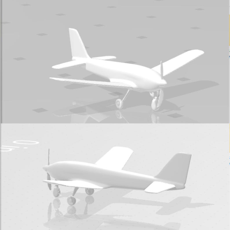 3D Printable Model Airplane Bundle – STL Files for Instant Download ...