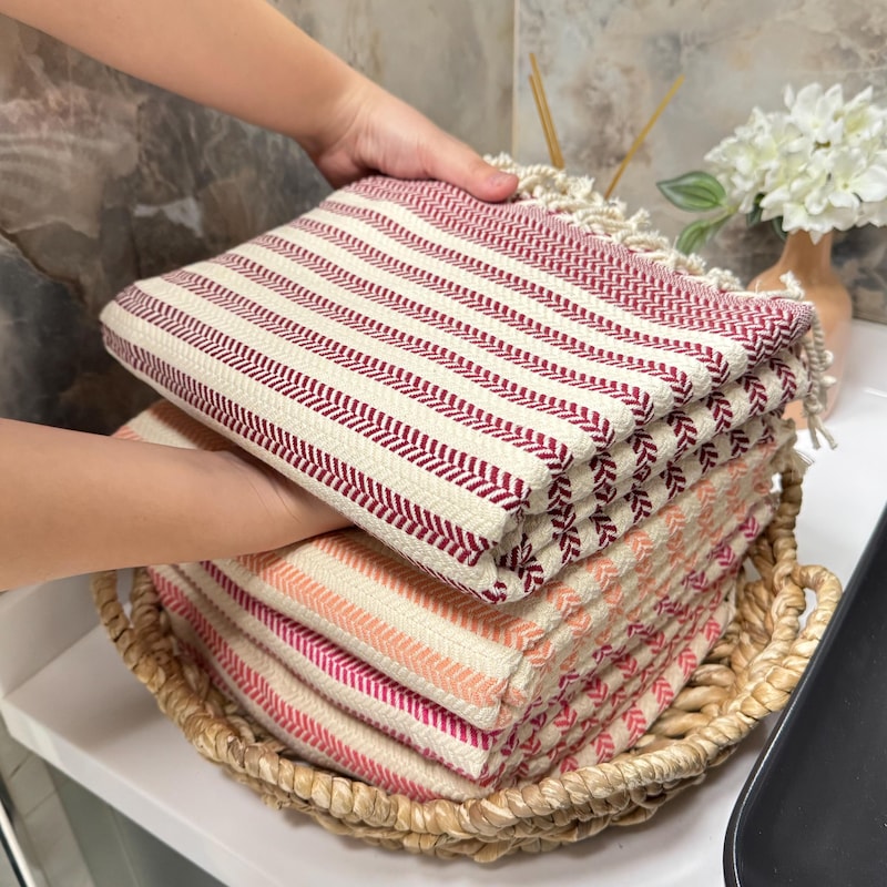 Organic Bath Hand Towels - Etsy UK