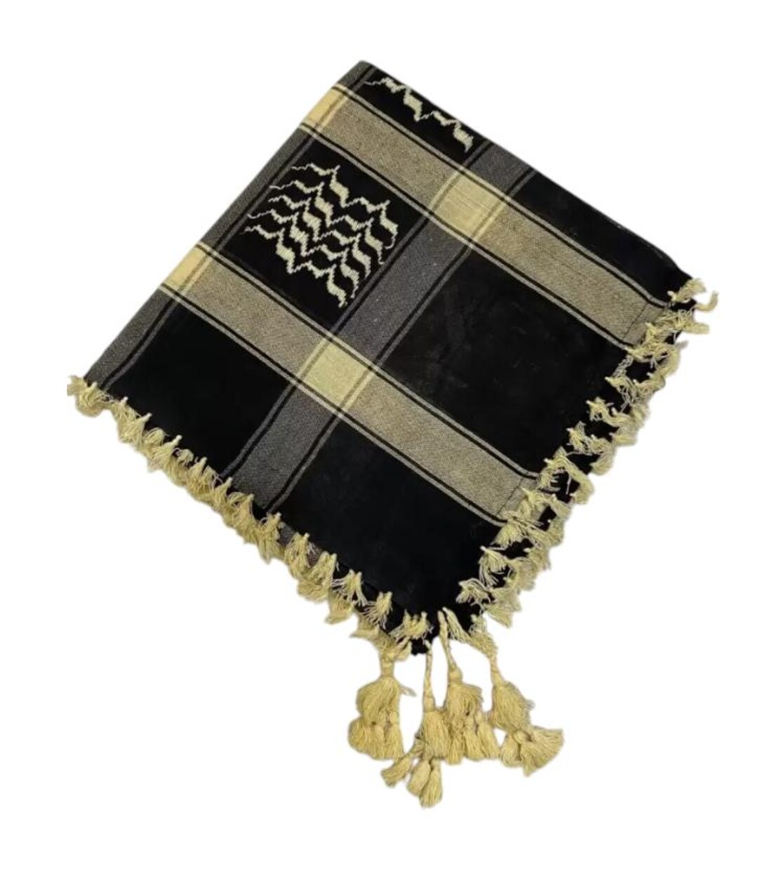 Palestine Cream Keffiyeh Shemagh Kufiya Scarf Free Palestine ...