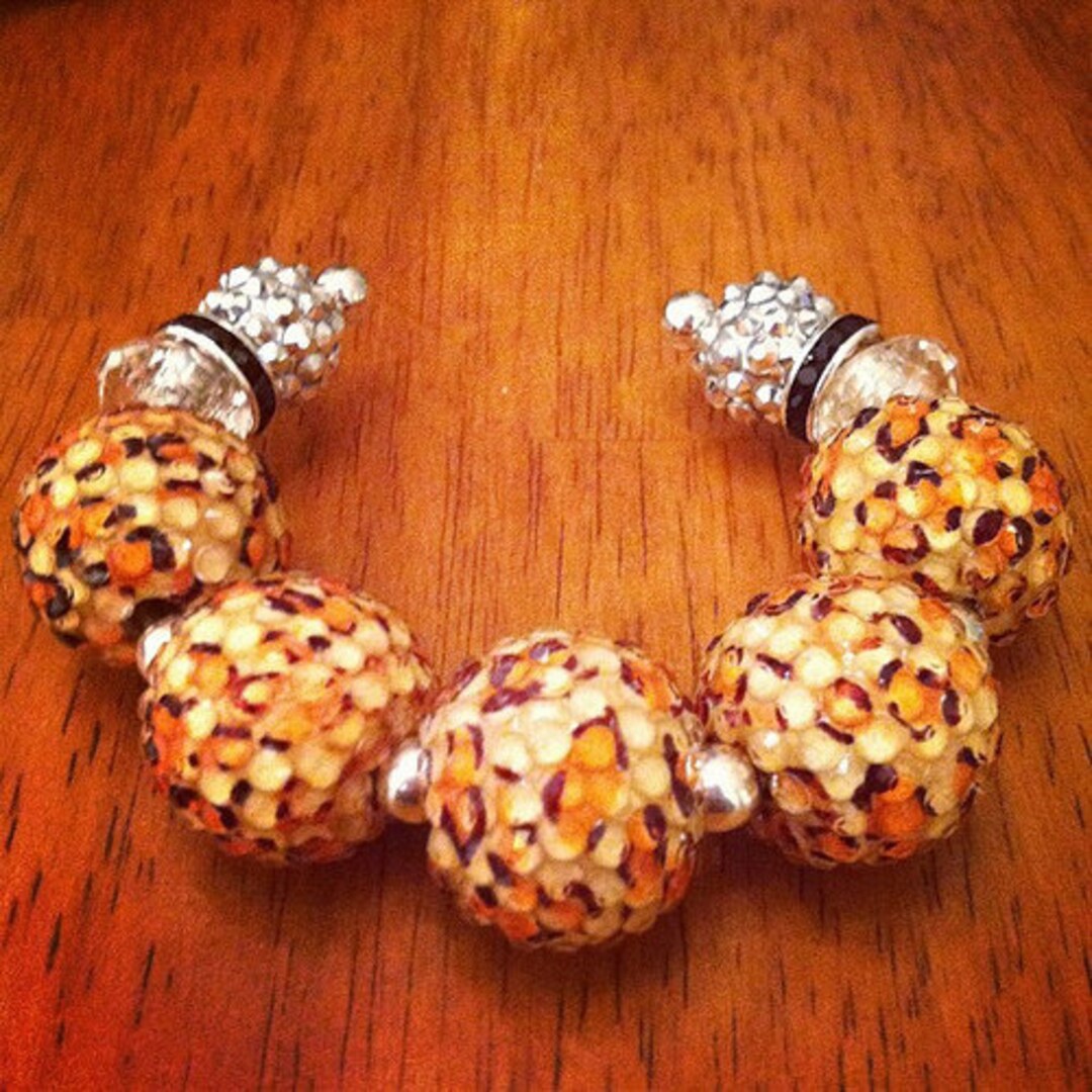 Leopard Print Cuff - Etsy