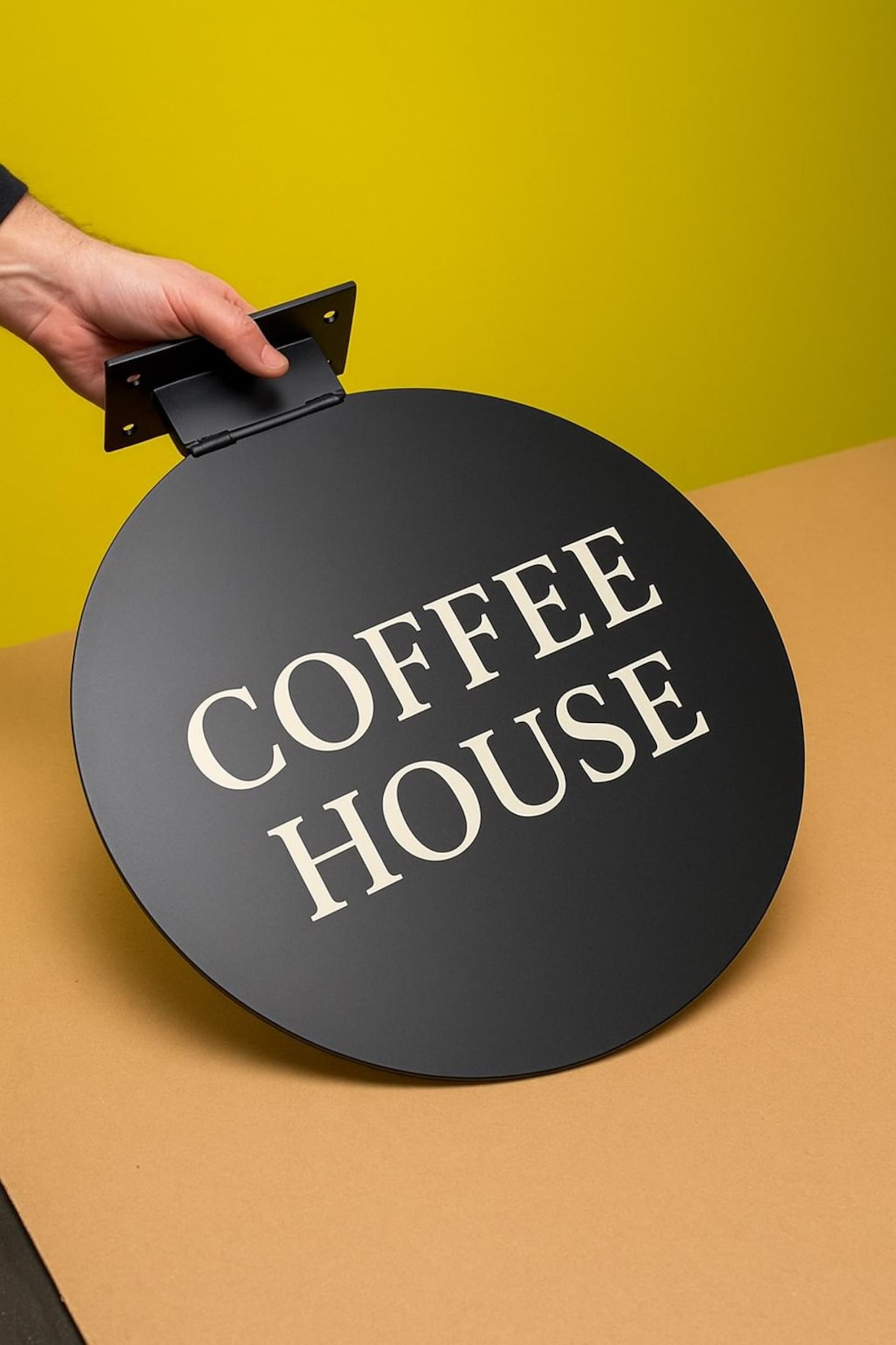 Custom Metal Blade Sign | Double-sided Outdoor Business Sign | Hanging ...