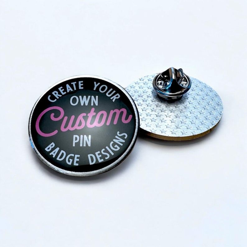 Custom Metal Pin Badges. Custom Pin Badge. UK Made. Eco Friendly ...