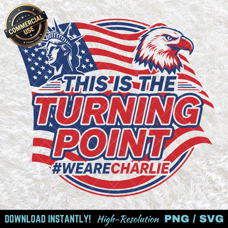 Turning Point Eagle Flag - Etsy
