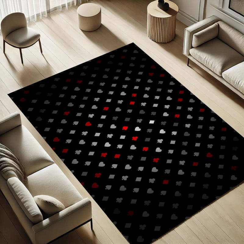 Poker Themed Rugs - Etsy