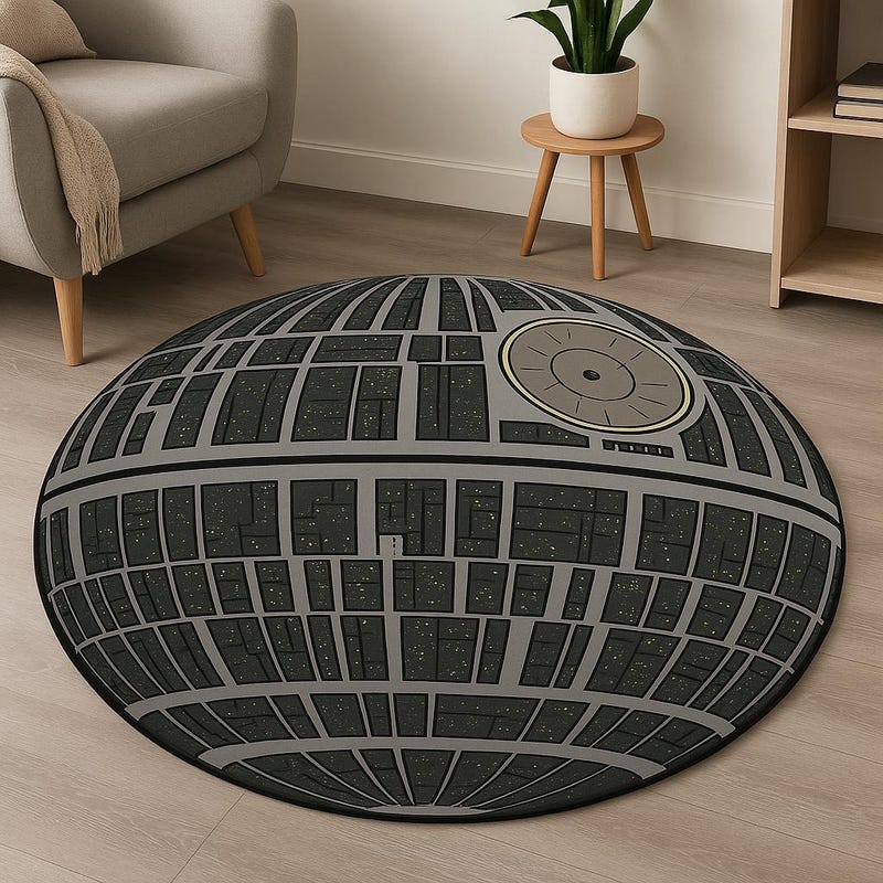 Movie Themed Round Rug - Etsy