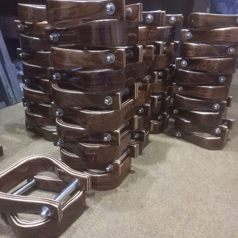 WESTERN WOODEN STIRRUPS - Etsy
