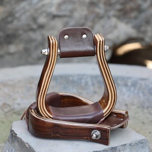 WESTERN WOODEN STIRRUPS - Etsy