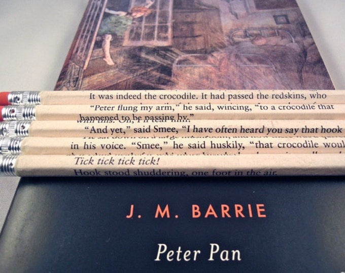 Peter Pan Wrapped Pencil Set - Etsy