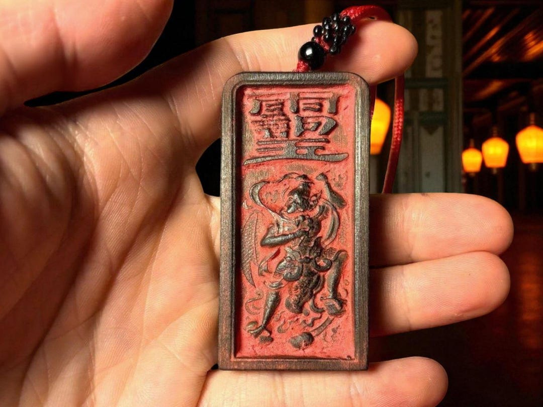Handmade Leizhenzi Talisman Necklace – Consecrated Thunder Warrior ...