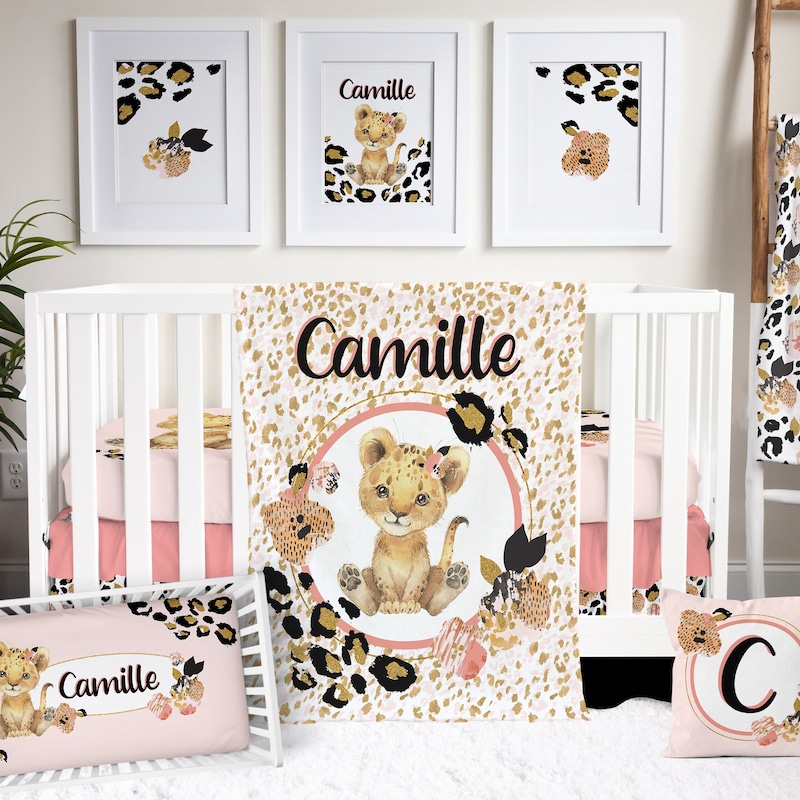 Leopard Baby Bedding - Etsy
