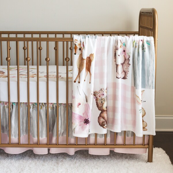 Crib Bedding Girl - Etsy