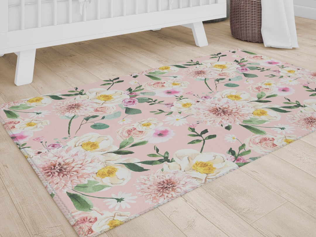 Farm Floral Area Rug, Farm Room Decor, Farm, Toddler Girls Room ...