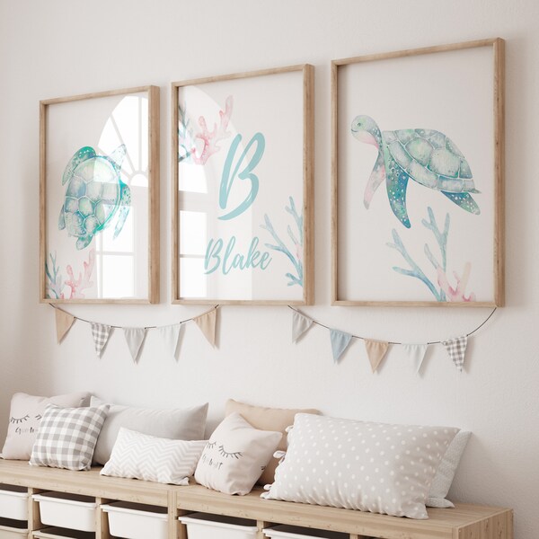 Turtle Nursery - Etsy