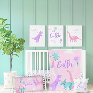 Dinosaur Area Rug, Dino Room Decor, Dino Girl, Toddler Girls Room ...