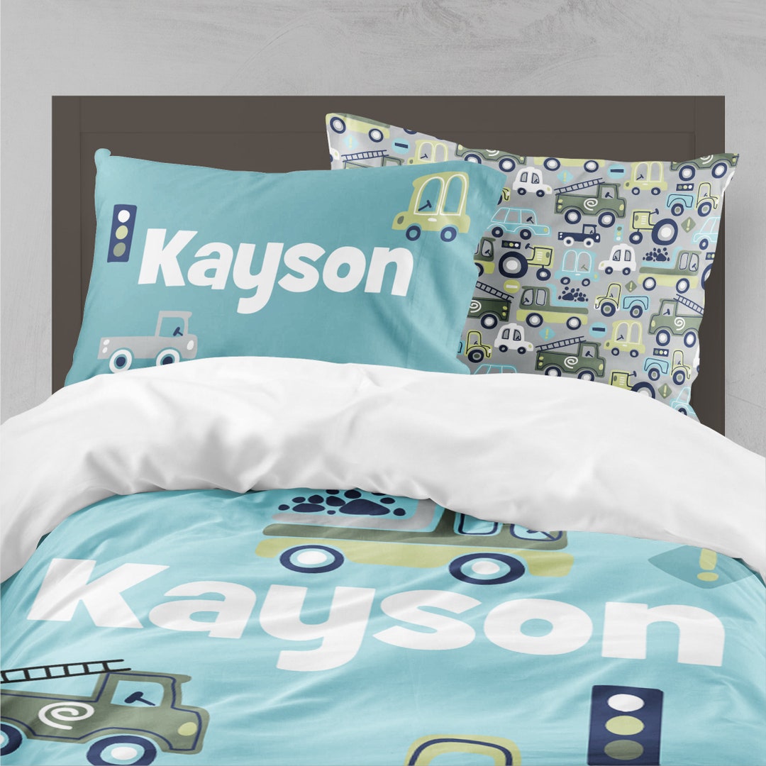 Transportation Bedding Set, Toddler Bedding Set, Twin Comforter ...