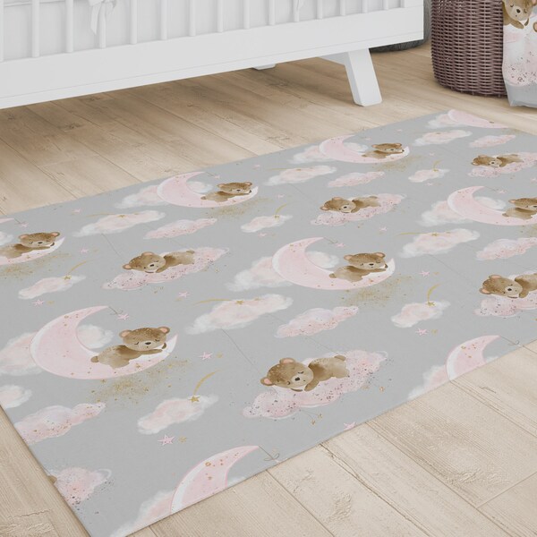 Teddy Bear Nursery Rug - Etsy