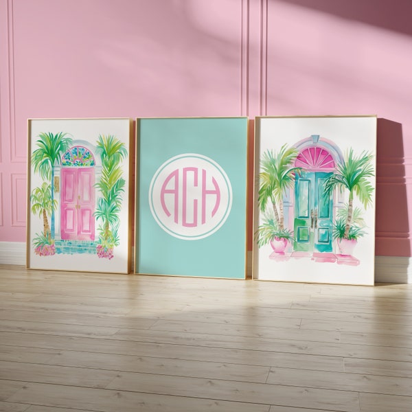 Girl Preppy Wall Art - Etsy