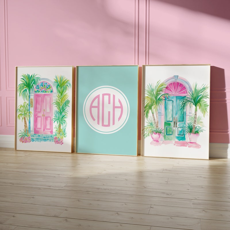 Monogram Wall Art - Etsy