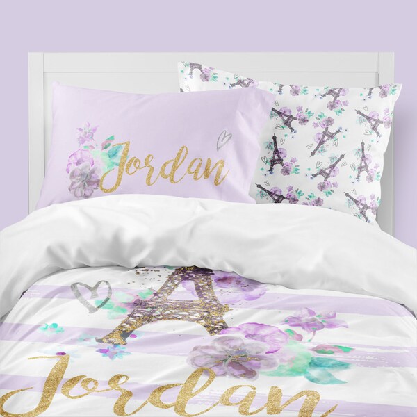 Paris Bedding - Etsy