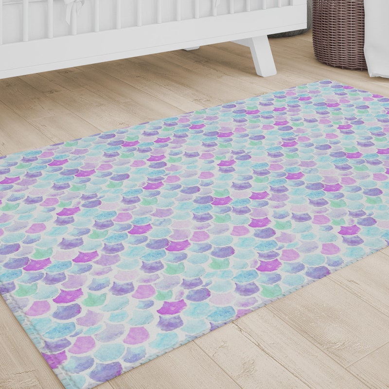 Mermaid Area Rug - Etsy