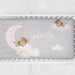 Pink and Gray Baby Girl Crib Bedding Set, Teddy Bear Nursery Bedding ...