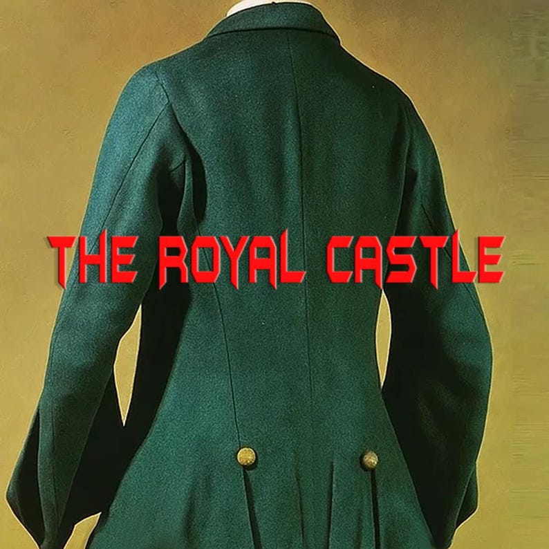 French 1680s Frock Coat : Napoleonic-style Uniforms Green Wool Coat - Etsy