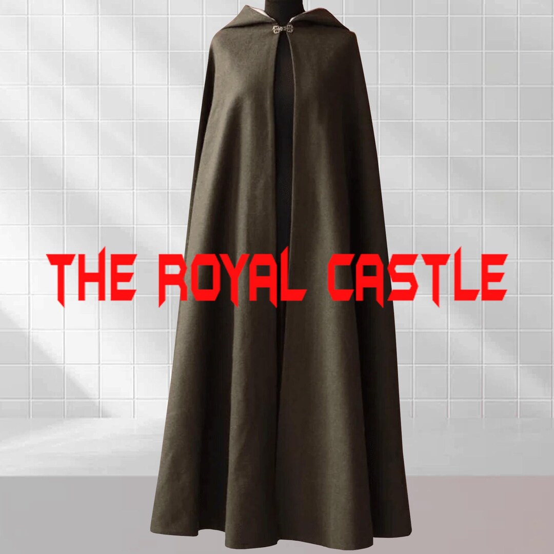 Clergy Cloak With Hood: Clerical Priest Monk Habit Vestment - Etsy