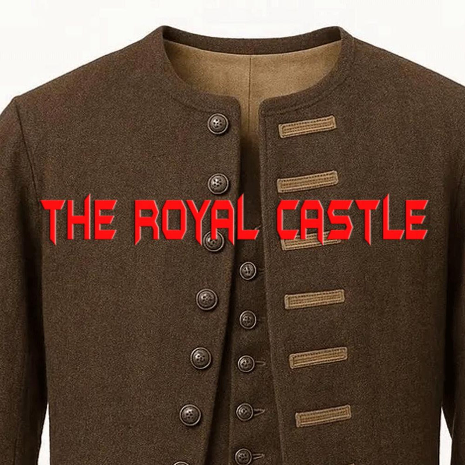 Men's Brown Wool Pirate Frock Coat: Sea Wolf Style Coat - Etsy