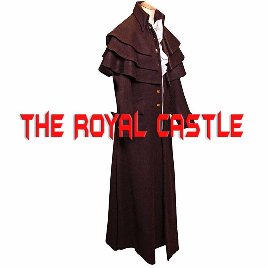 19th-century-style Steampunk Gothic Coat | Coachman's Garrick Multiple ...