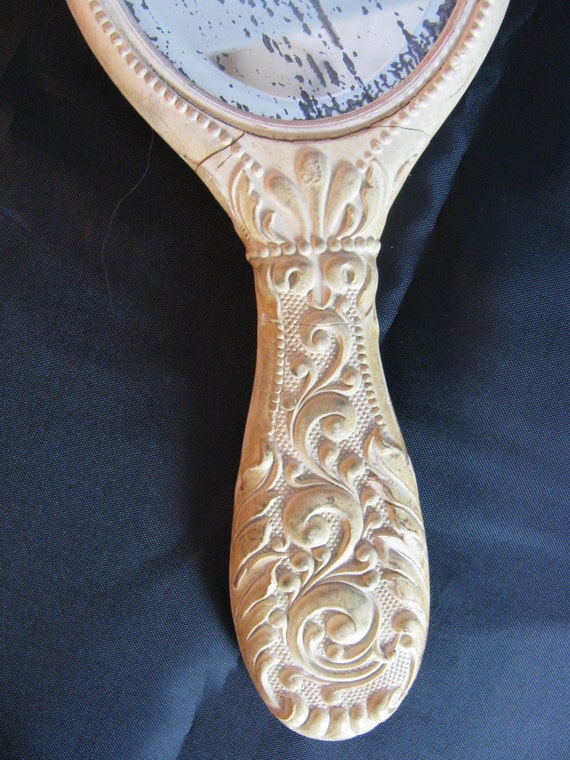 Victorian Hand Mirror - Original - Gem