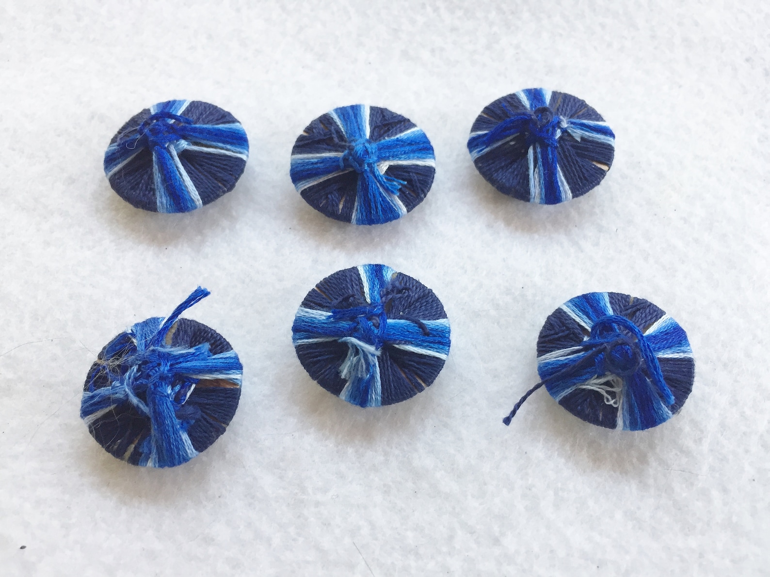 Hand Sewn Death Head Buttons 6 Total Plus Snap - Etsy