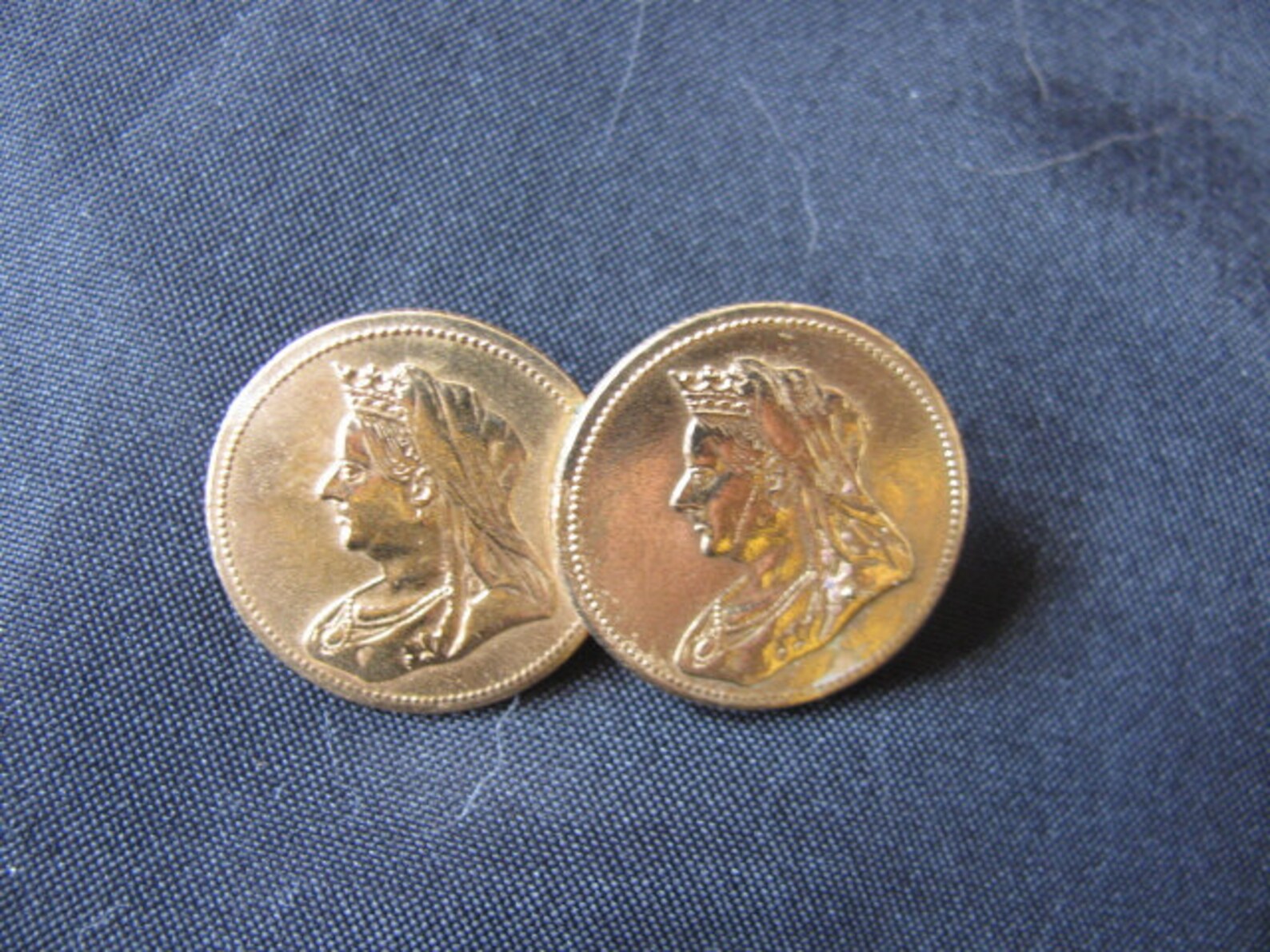 Queen Victoria Coin Brooch Original - Etsy
