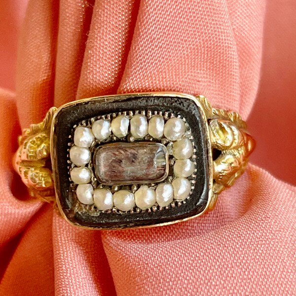Mourning Ring - Etsy