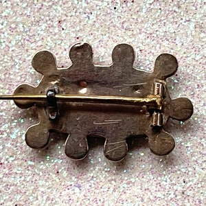 Georgian Foiled Garnet Brooch With Hair and Seed Pearls - Bonnet, Veil ...