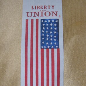 Civil War Patriotic Liberty and Union Ribbon - Etsy