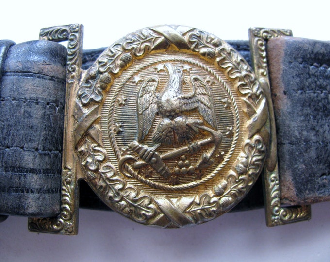 Spanish American War Era Naval Officer Belt With Buckle - Etsy