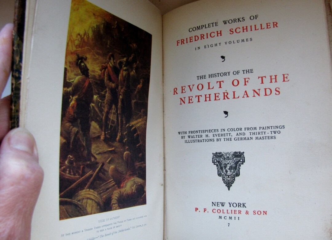 1902 Edition - History of the Revolt of the Netherlands by Friedrich ...