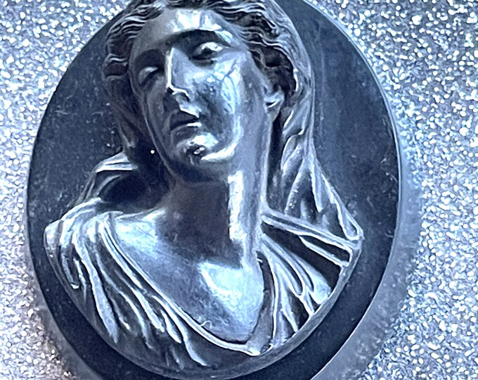 Victorian Vulcanite Weeping Maiden Goddess for Repurpose - Etsy