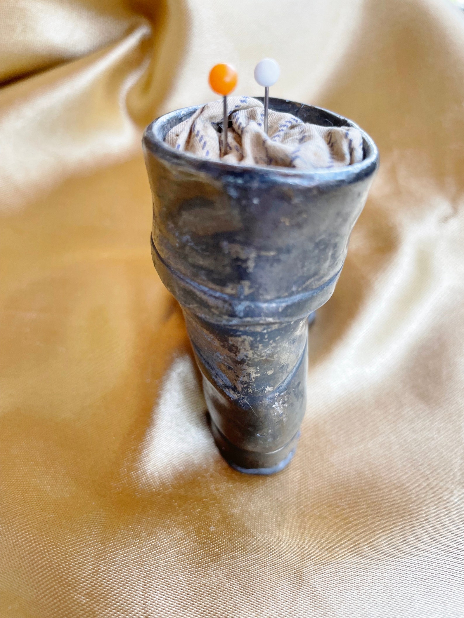 Late Victorian Jennings Bros Boot Pin Cushion ORIGINAL | Etsy