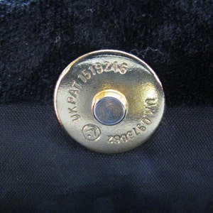 Vintage Purse Blue Velvet Beaded Handle 1970 - Etsy