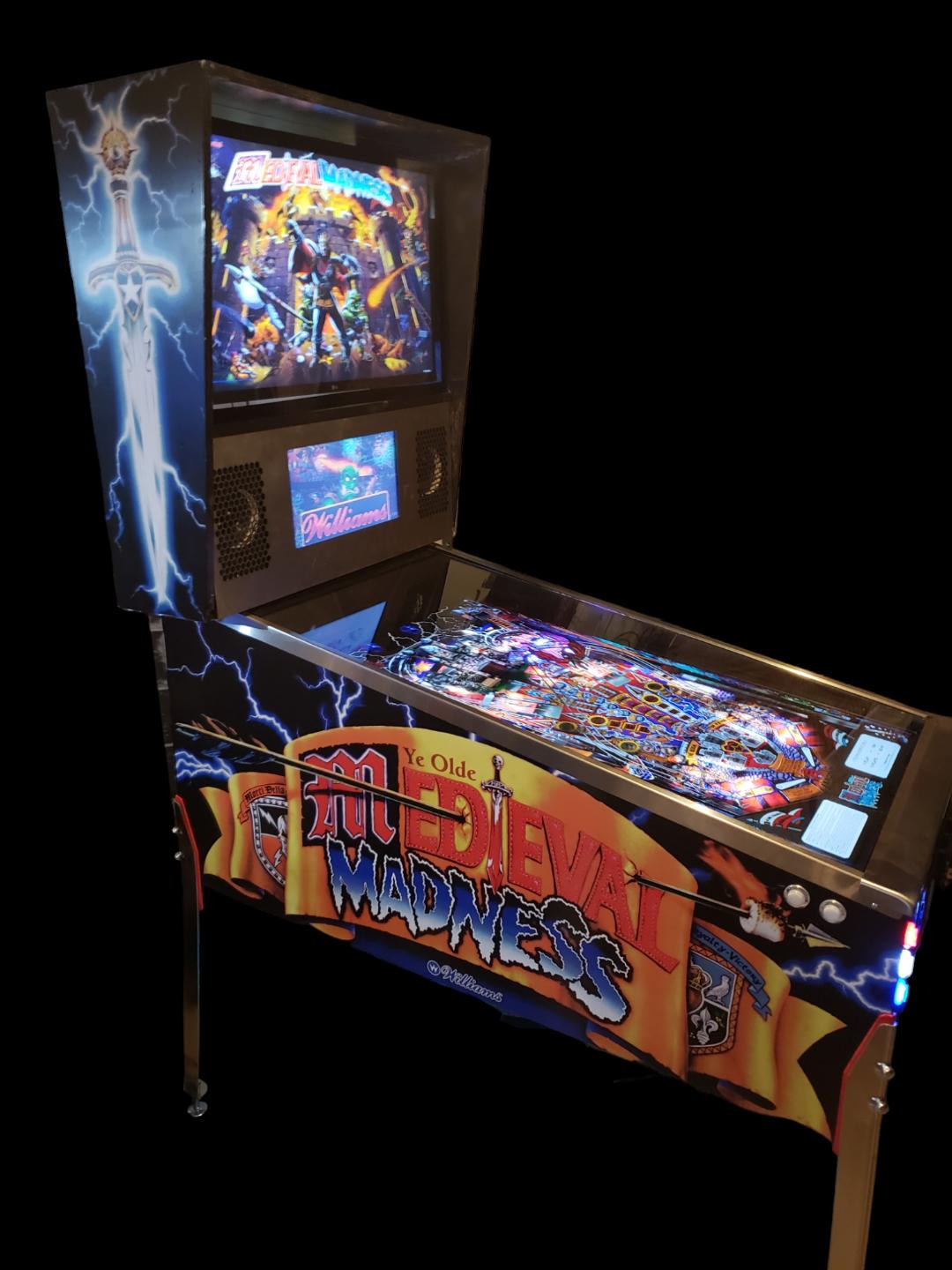 Widebody Virtual Pinball Cabinet -assembled- Williams Pinball Company ...