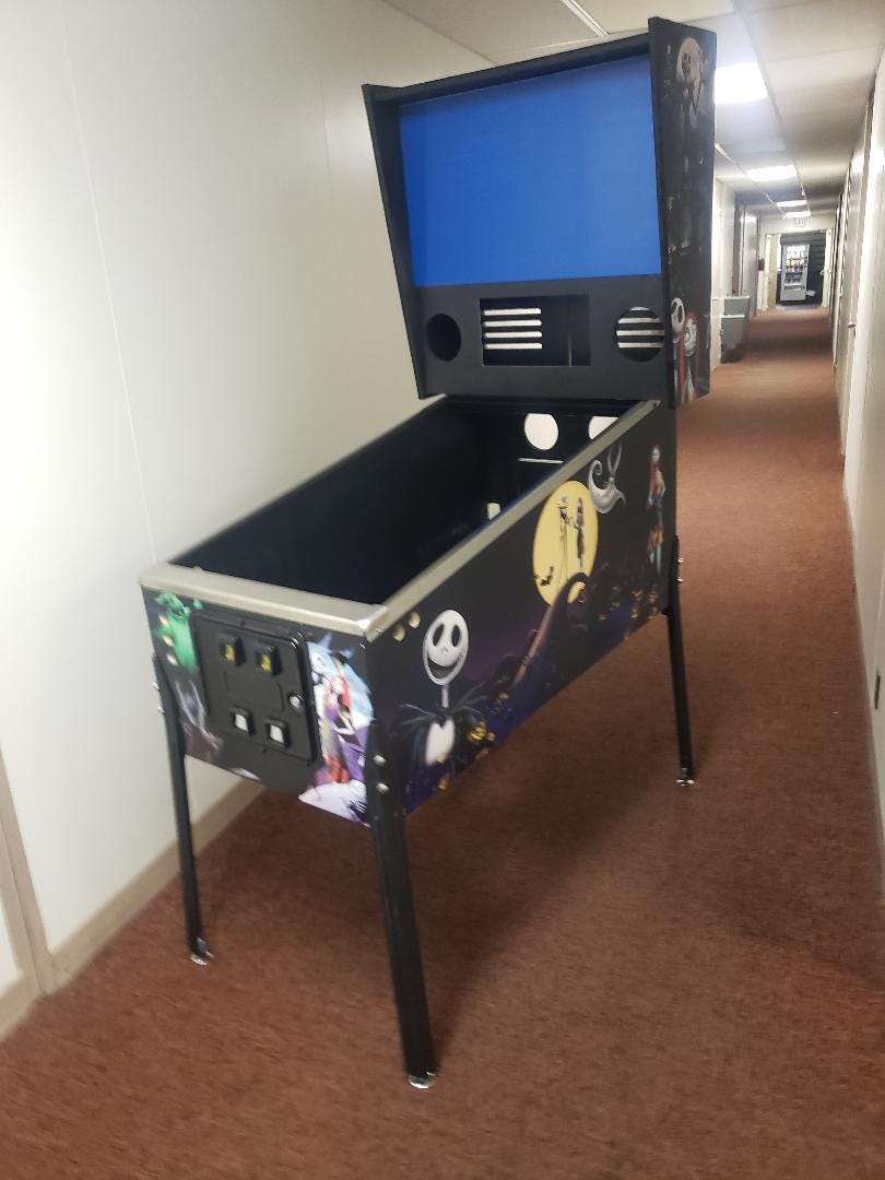 Widebody Virtual Pinball Cabinet -assembled- Williams Pinball Company ...