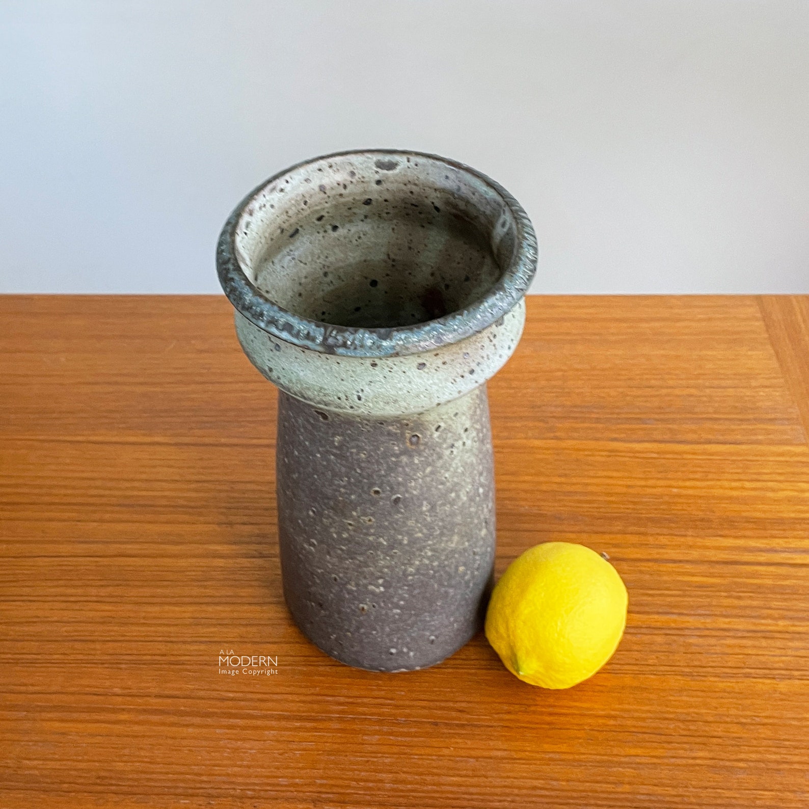 Robert Ward Ramsey Studio Pottery Modernist Stoneware Vase | Etsy