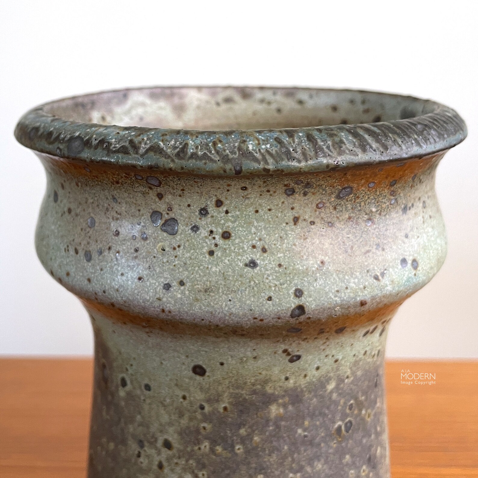 Robert Ward Ramsey Studio Pottery Modernist Stoneware Vase - Etsy