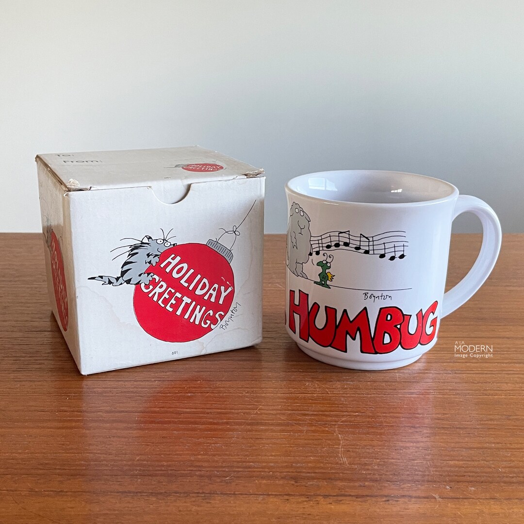 Sandra Boynton Baa Humbug Mug 1980s Recycled Paper Products 3 5/8" Tall ...