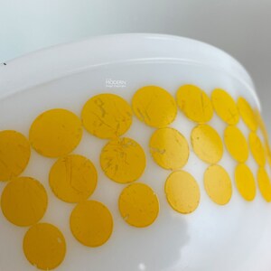 Vintage Pyrex New Dots Milk Glass Mixing Bowl Complete Set 401 402 403 ...