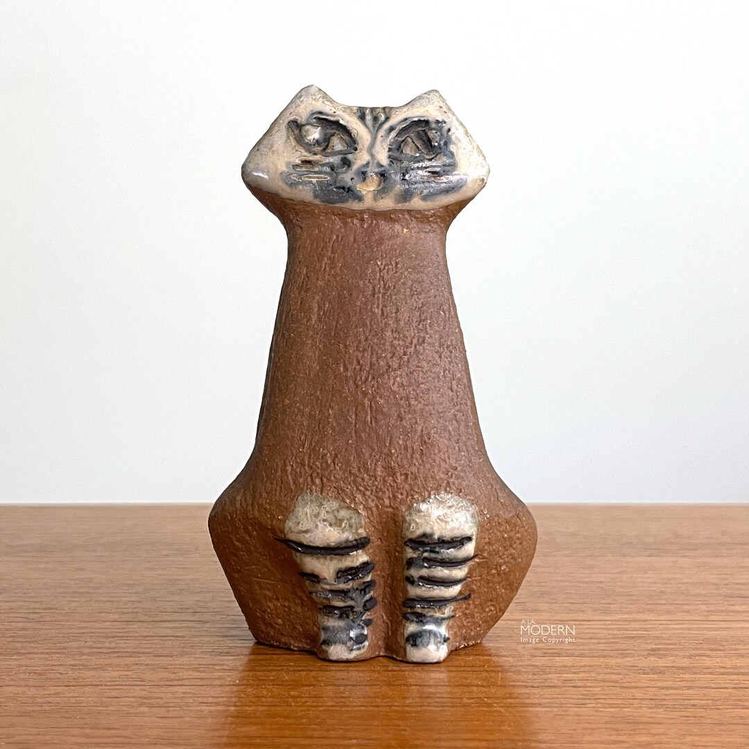 Lisa Larson Lilla Cat Little Zoo Series Sweden MCM Scandinavian ...